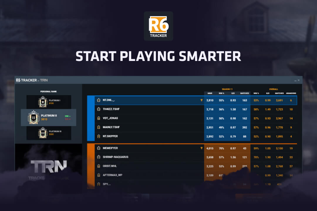 Rainbow Six Tracker App